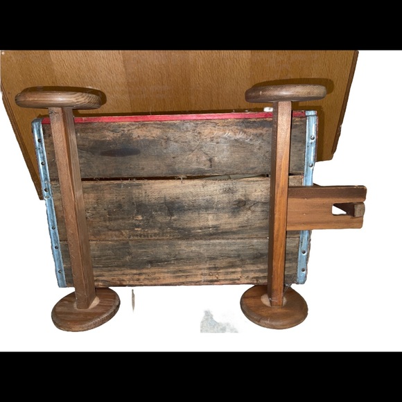 Coca Cola | Other | Rare Antique Vintage Coca Cola Wooden Wagon | Poshmark